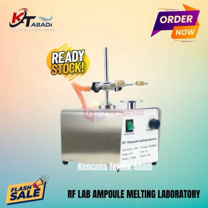 Jual RF Lab Ampoule Melting Laboratory Sealer Machine Glass Tube Hot ...