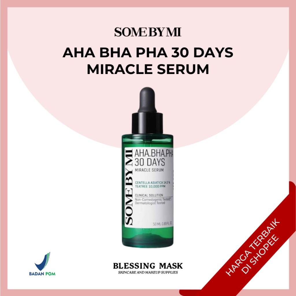 Jual SOMEBYMI AHA BHA PHA MIRACLE SERUM - 50mL| 10mL | SOME BY MI ...