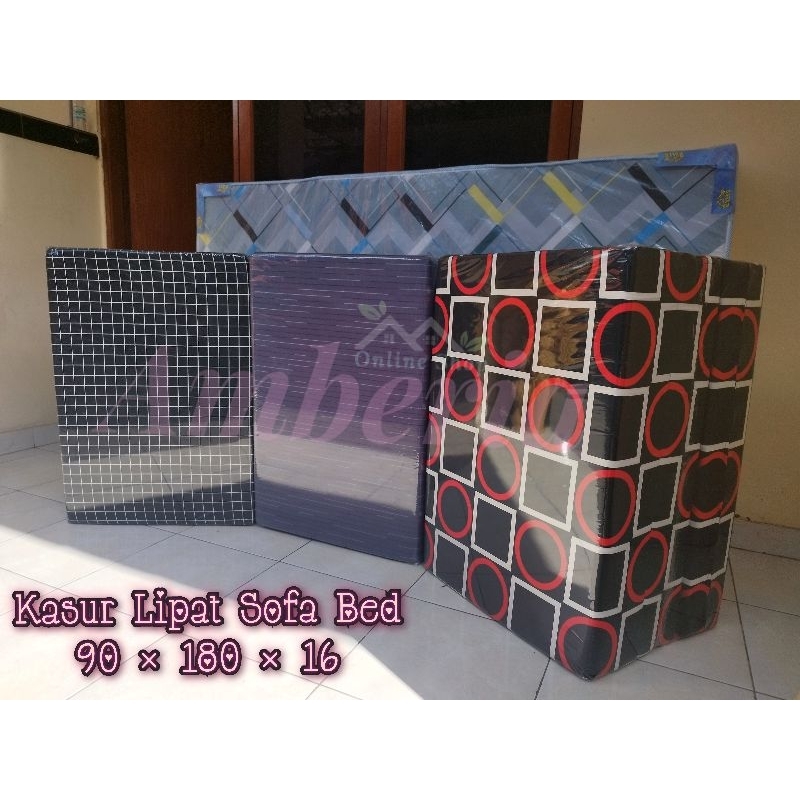 Jual KASUR LIPAT SOFA BED TEBAL 16‼️KASUR BUSA LIPAT KASUR LIPAT SOFA ...