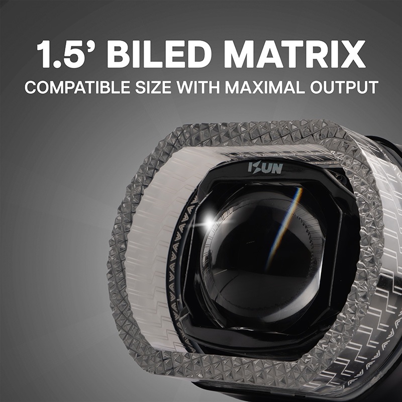 Jual Projie BILED Matrix 3 inch ISUN BILED MTC D74 dengan Shroud 5D ...