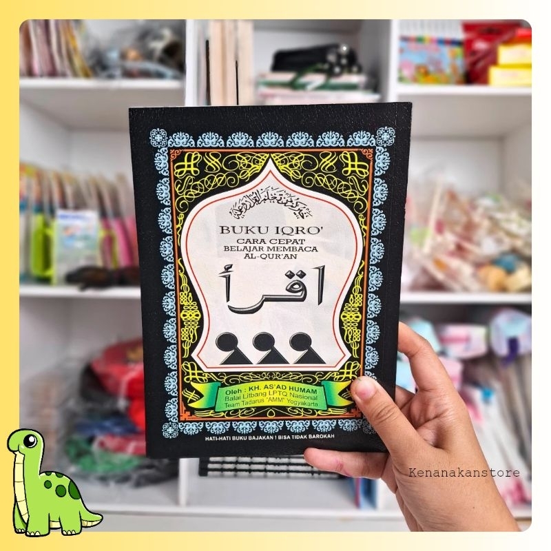 Jual KENANAKAN-BUKU IQRO HITAM BESAR DAN KECIL | Shopee Indonesia