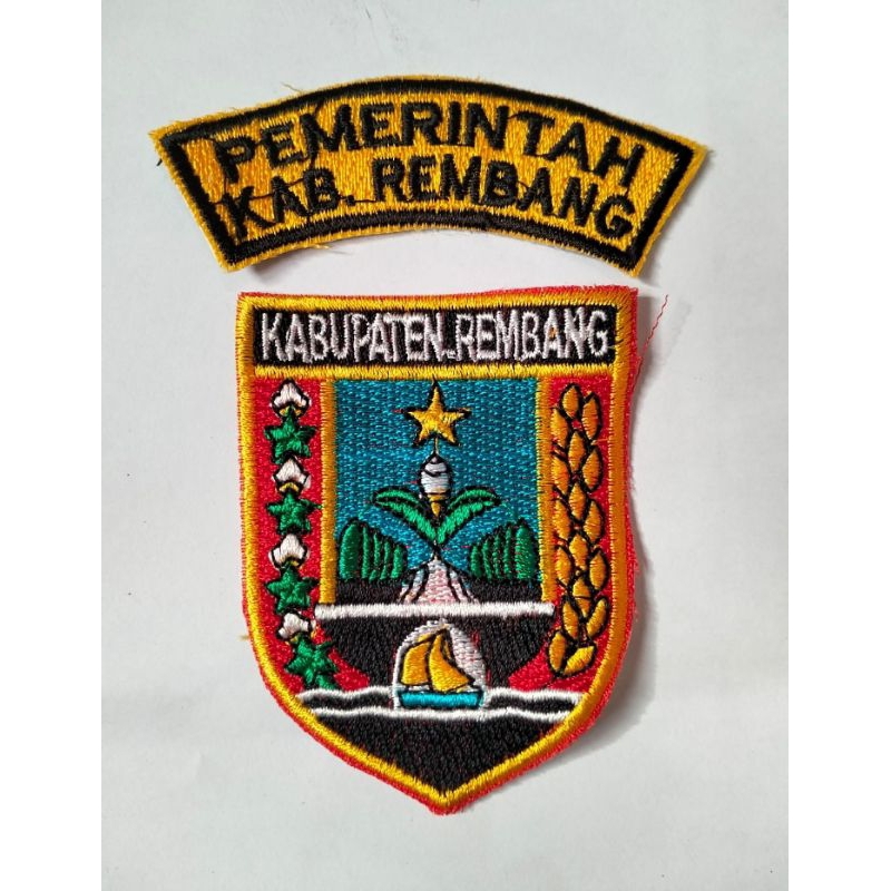 Jual BET BORDIR LOGO LAMBANG PEMKAB KABUPATEN REMBANG | Shopee Indonesia