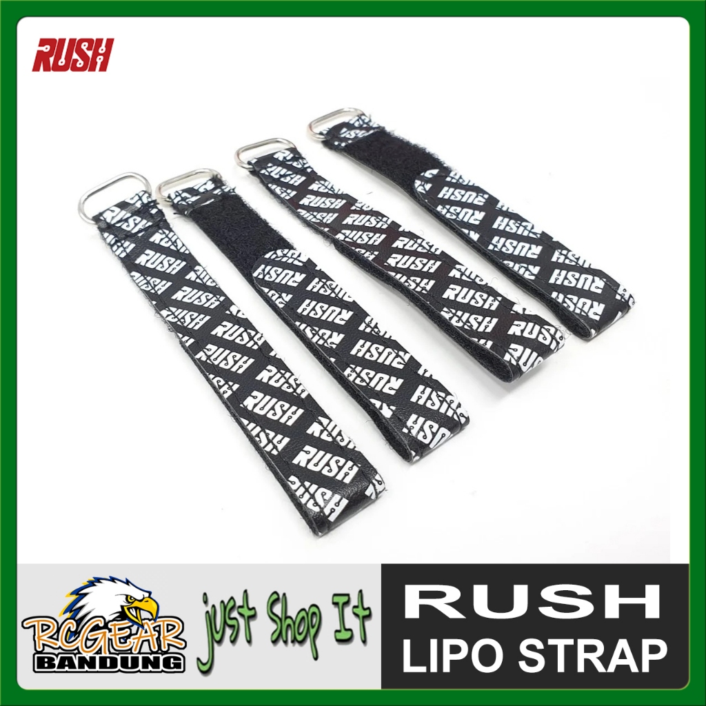 Jual RushFPV Rush Lipo Battery Strap with Metal Buckle for FPV Drones ...