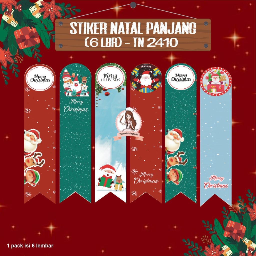 Jual Stiker natal - tempelan hampers natal | Shopee Indonesia