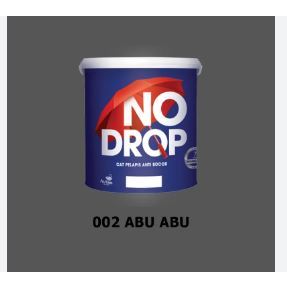Jual Cat waterproofing pelapis anti bocor NO Drop 20 KG 002 ABU ...