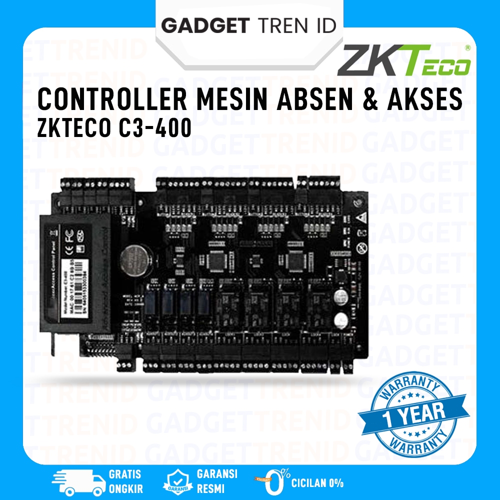 Jual Power Supply Mesin Absensi & Akses Kontrol ZKTeco C3 400 ...
