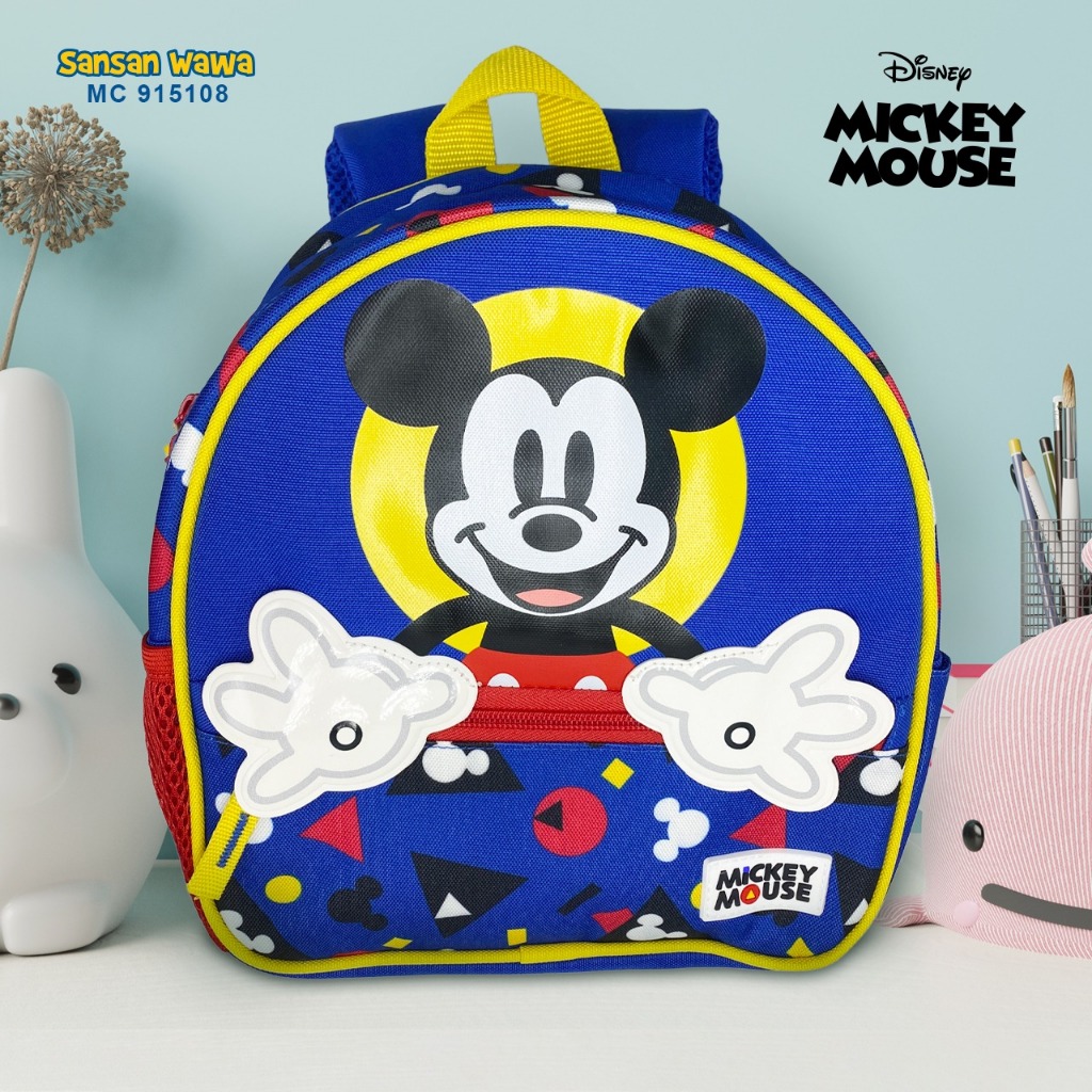 Jual Disney Mickey Mouse Tas Ransel Kecil Blue Original | Shopee Indonesia