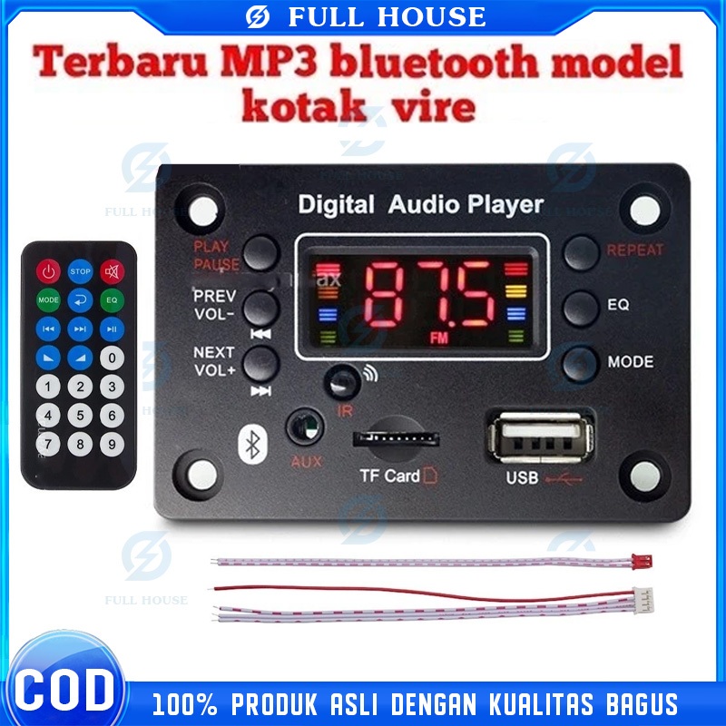 Jual Modul Pemutar MP3 12v Bluetooth model kotak terbaru kotak vire ...