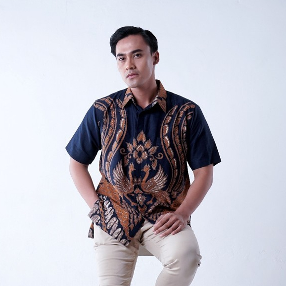 Jual MARGARIA BATIK - Kemeja Batik Pria Lengan Pendek - Nirwana Series ...