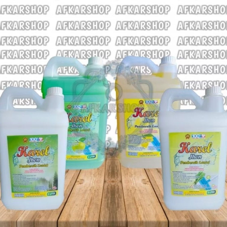 Jual TERMURAH!!! 5L KARBOL & SABUN PEL LANTAI GRADE KAREL PREMIUM ...