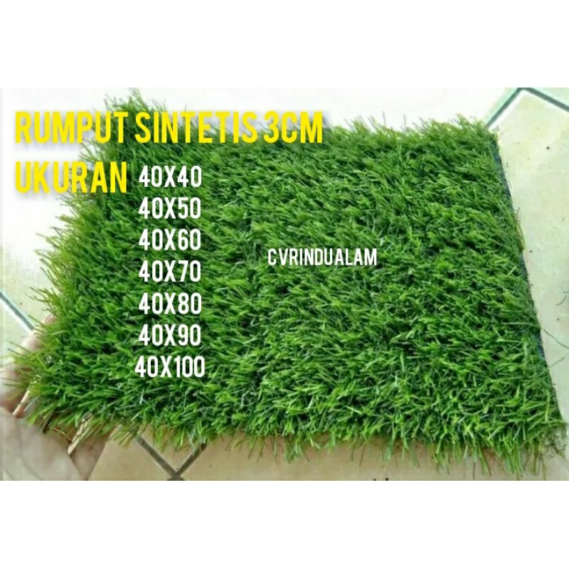 Jual Rumput Sintetis Aquarium Aquascape 40 x 40 cm | Shopee Indonesia