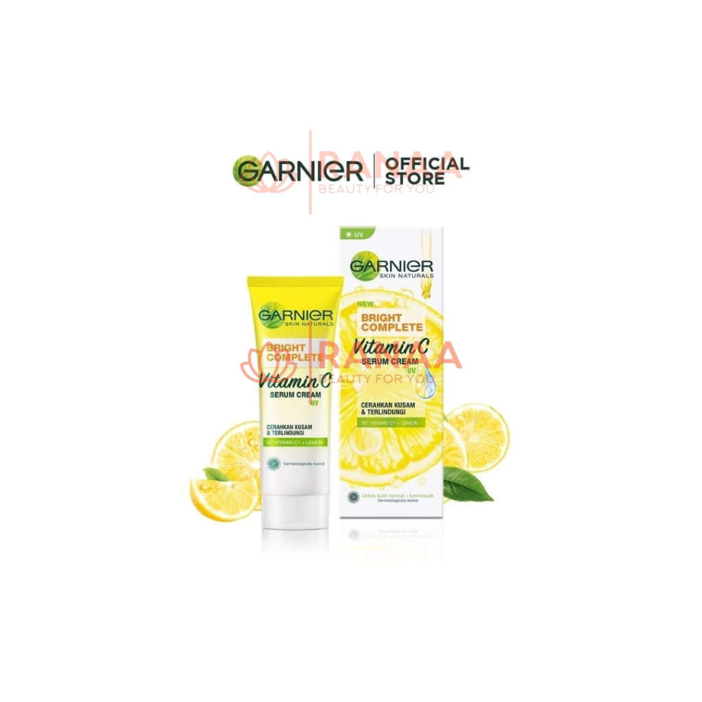Jual Garnier Bright Complete Vitamin C Serum Cream 20ml | Shopee Indonesia
