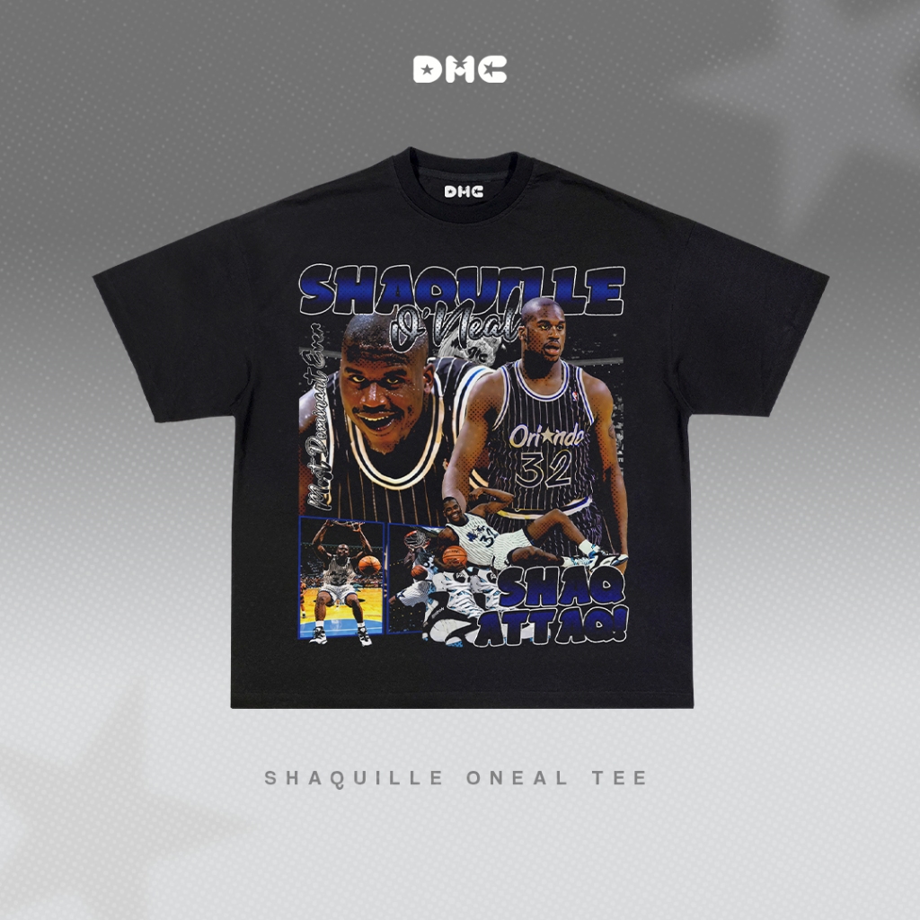 Jual DMC Shaquille O'Neal Orlando Magic Shaq Attaq Basketball Oversized ...