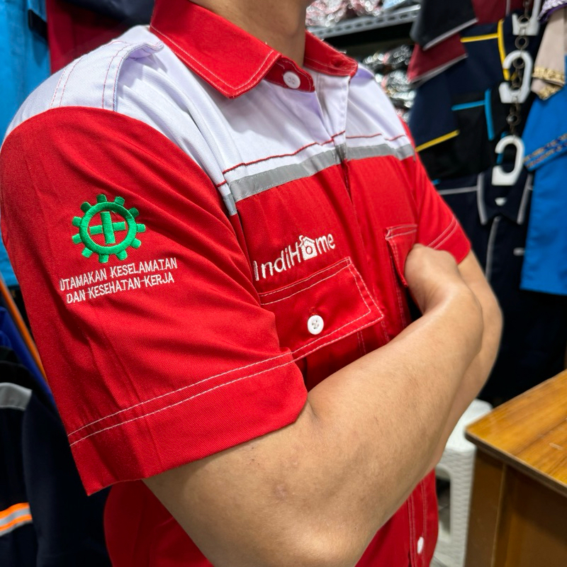 Jual Seragam indihome new Seragam indihome terbaru Seragam kerja ...