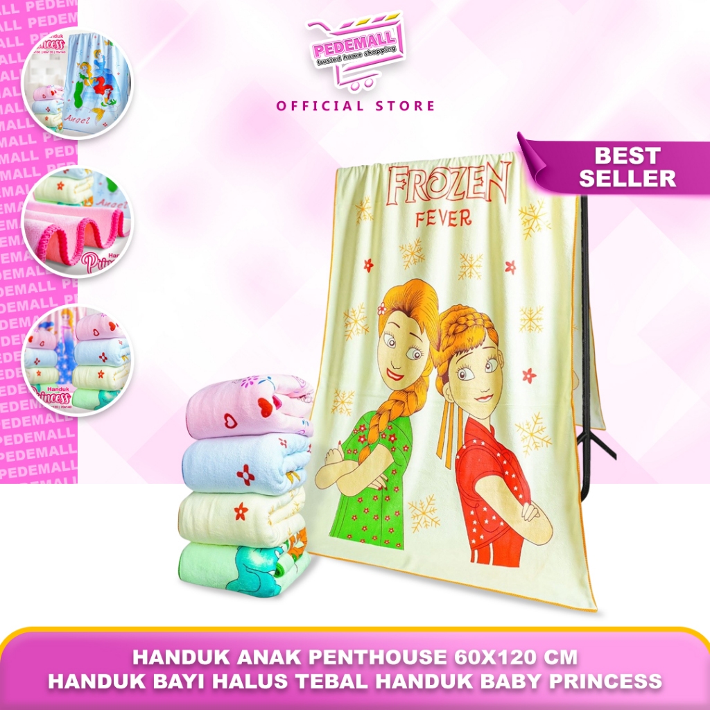 Jual Handuk Anak PENTHOUSE 60x120 cm Handuk Bayi Halus Tebal Handuk ...