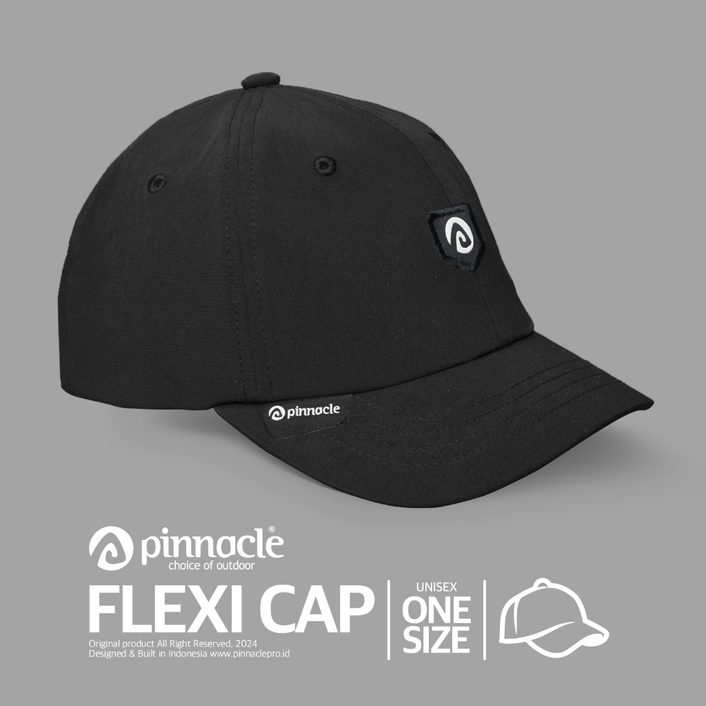 Jual Pinnacle Pro Official Flexi Cap Mini Shield Logo | Shopee Indonesia