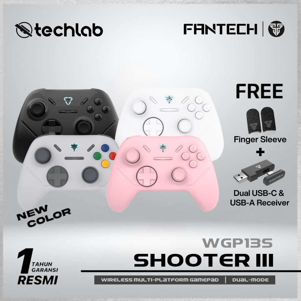 Jual Fantech WGP13s / WGP 13s / WGP13 Shooter III Hall Effect Wireless ...