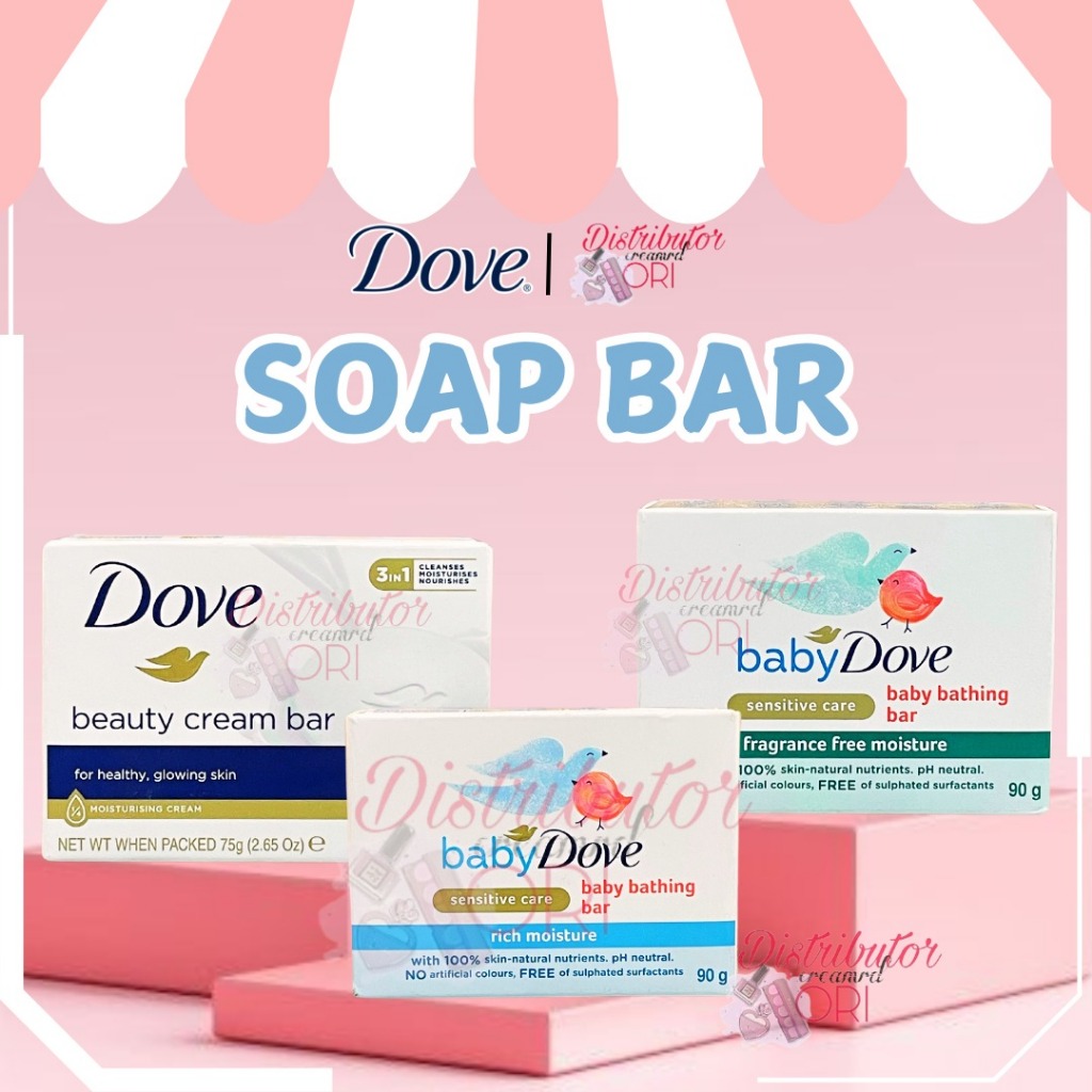 Jual DOVE Soap Bar Pink - Shea Butter - Beauty Cream 90gr / SABUN MANDI ...