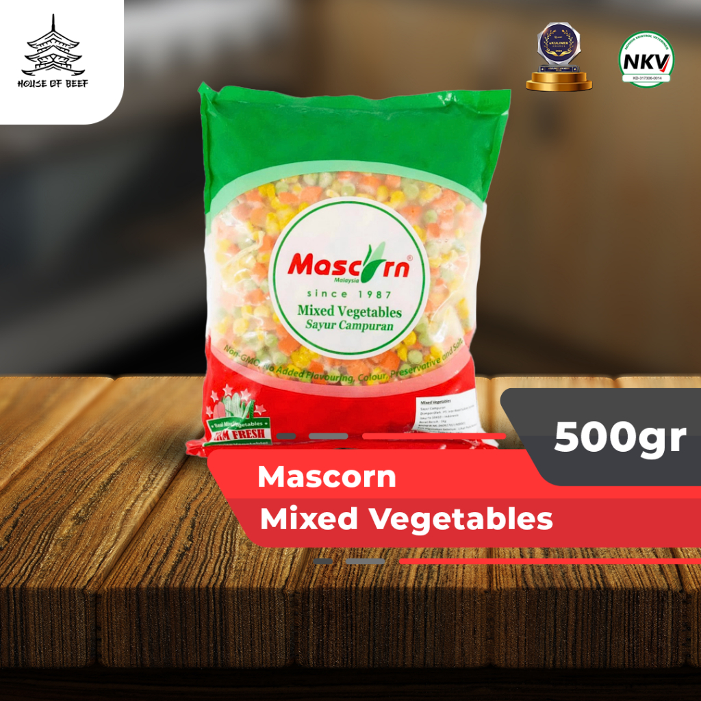 Jual Mascorn Mixed Vegetables 500gr | Shopee Indonesia