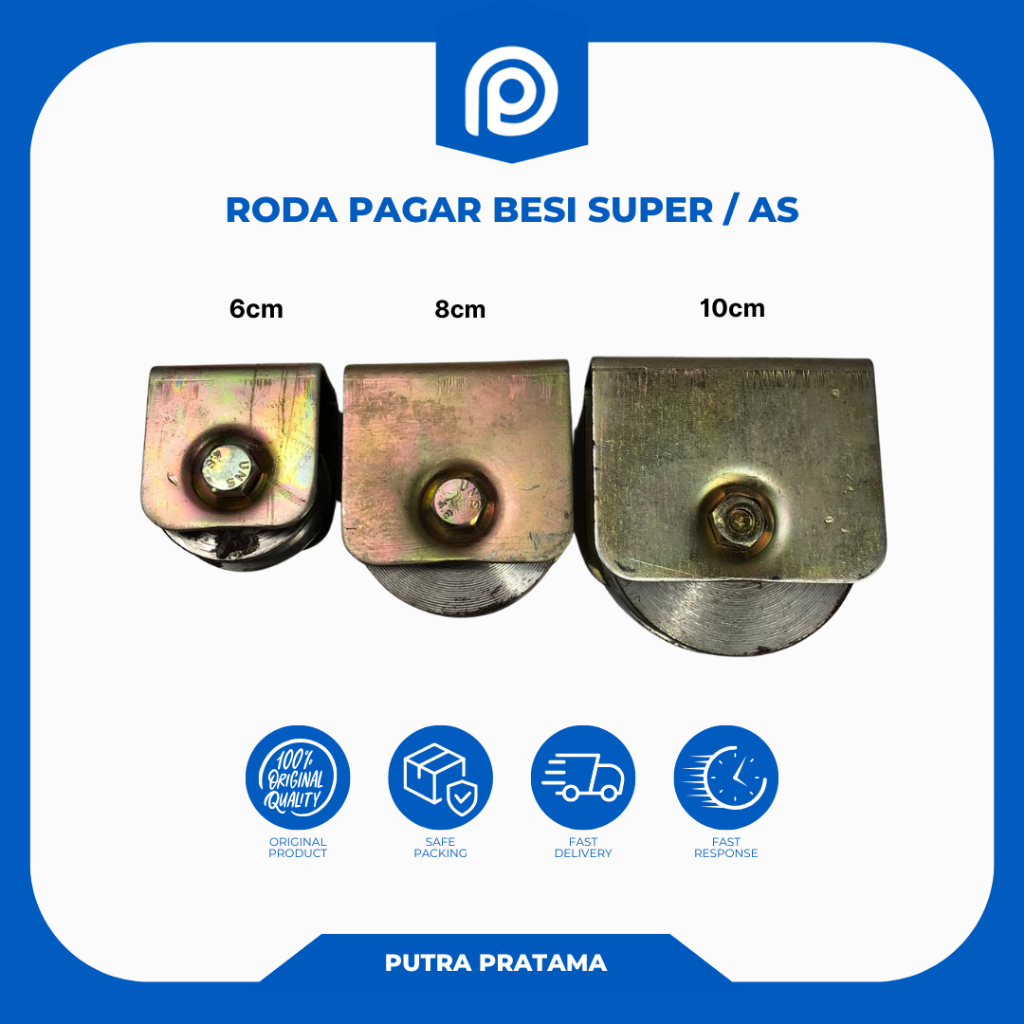 Jual RODA PAGAR BESI SUPER/AS MOTIF U (REL U) 6 cm | 8 cm | 10 cm ...