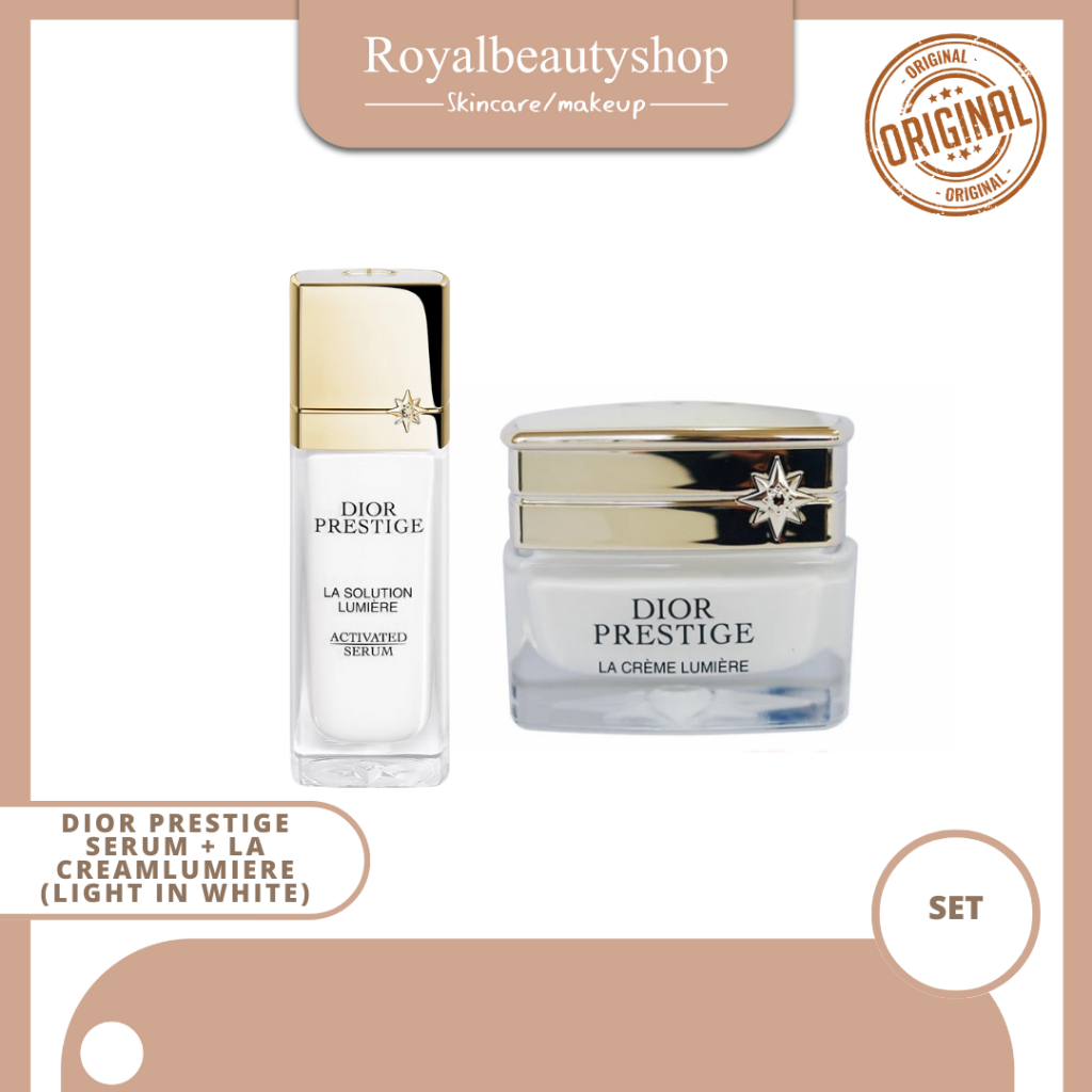Jual D*ior Prestige (Light In White) La solution Serum lumiere 10ml ...