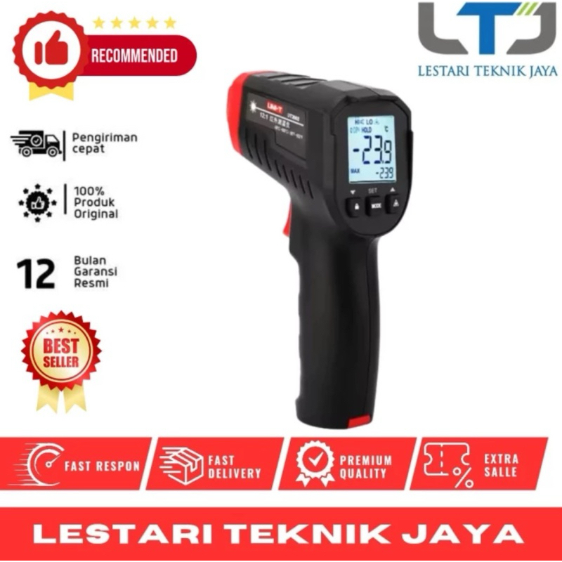 Jual UNI-T UT-306S Industrial Infrared Thermometer IR Termometer UNIT UT306S Gun Termogun UT ...