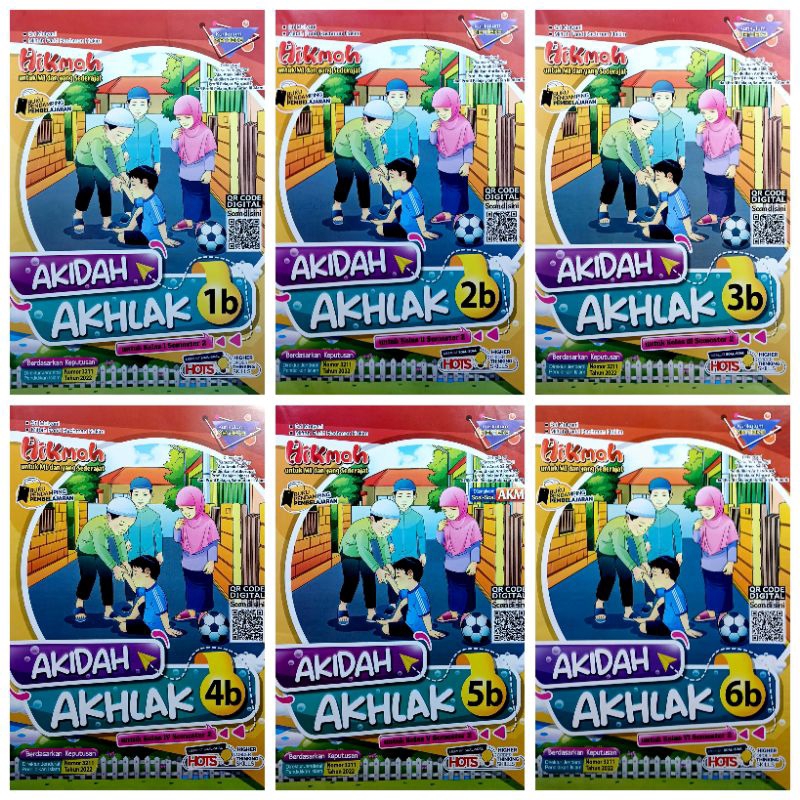 Jual BUKU LKS HIKMAH MI AKIDAH AKHLAK KELAS 1 2 3 4 5 6 SEMESTER 2 2024/2025 KURIKULUM MERDEKA ...