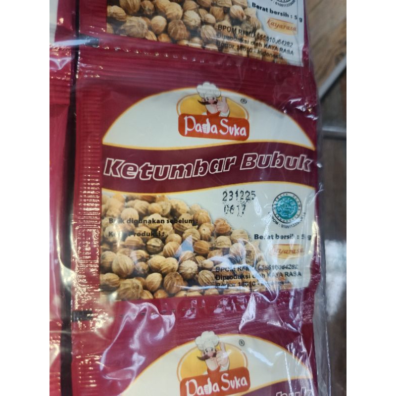 Jual Ketumbar Bubuk Premium Produk PADA SUKA Praktis Kemasan Sachet ...