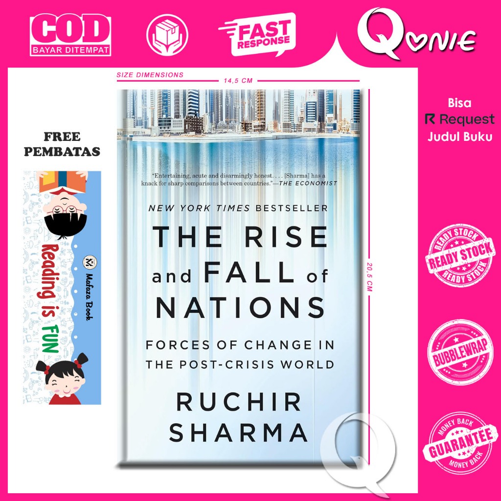Jual The Rise and Fall of Nations by Ruchir Sharma (English/Indonesia ...