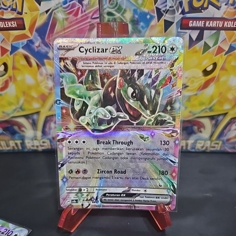 Jual cyclizar ex kilat rasi original indonesia pokemon kartu tcg asli ...