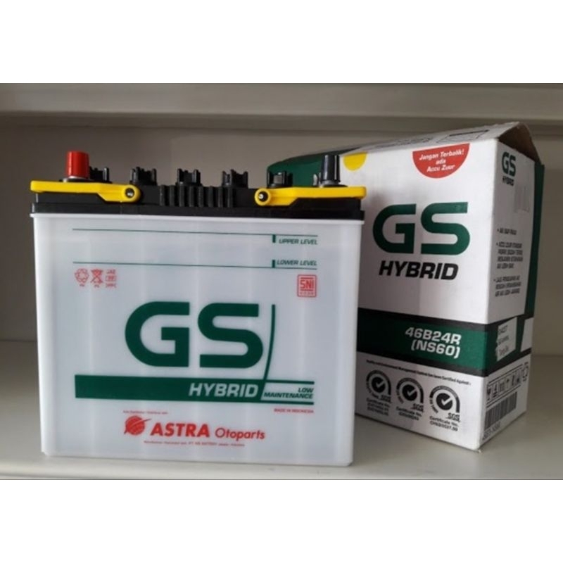 Jual ASTRA Hybrid Baterai GS (46B24R NS60)45AH ,untuk avanza,taruna,Rush,Atoz,,Katana,dll sesuai ...