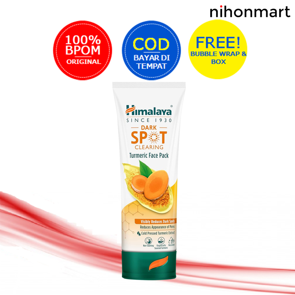 Jual Himalaya Dark Spot Treatment Turmeric Face Mask 100ml | Shopee ...