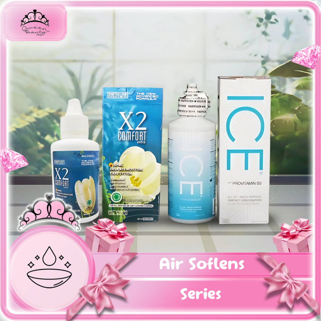 Jual Air Soflens Series | X2 Comfort 60ml | Ice Provitamin 60ml ...