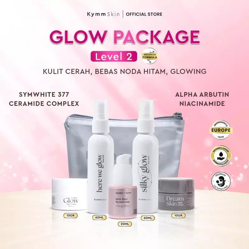 Jual SKINHELLO - KYMM SKIN Glow Package LEVEL 2 [Free Pouch] | with ...