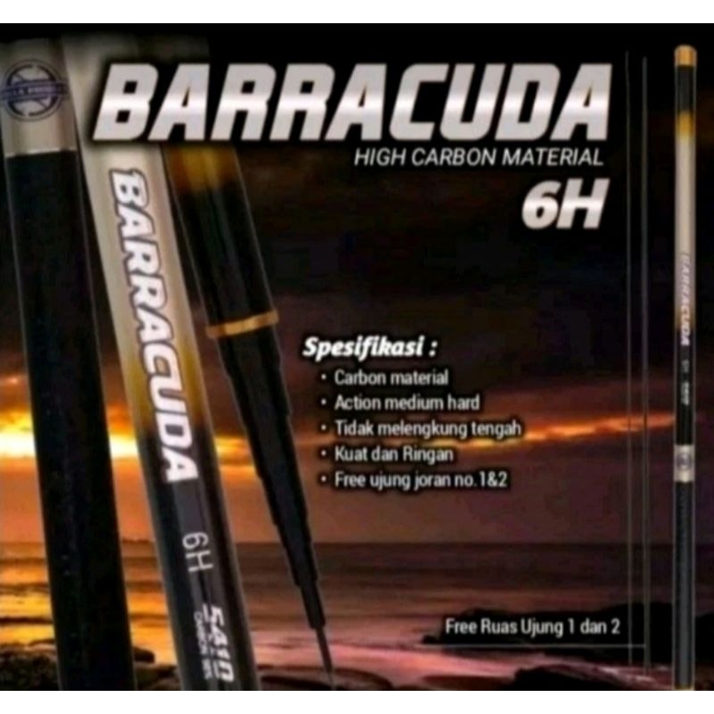Jual Joran Tegek Barracuda 360, 450 | Shopee Indonesia