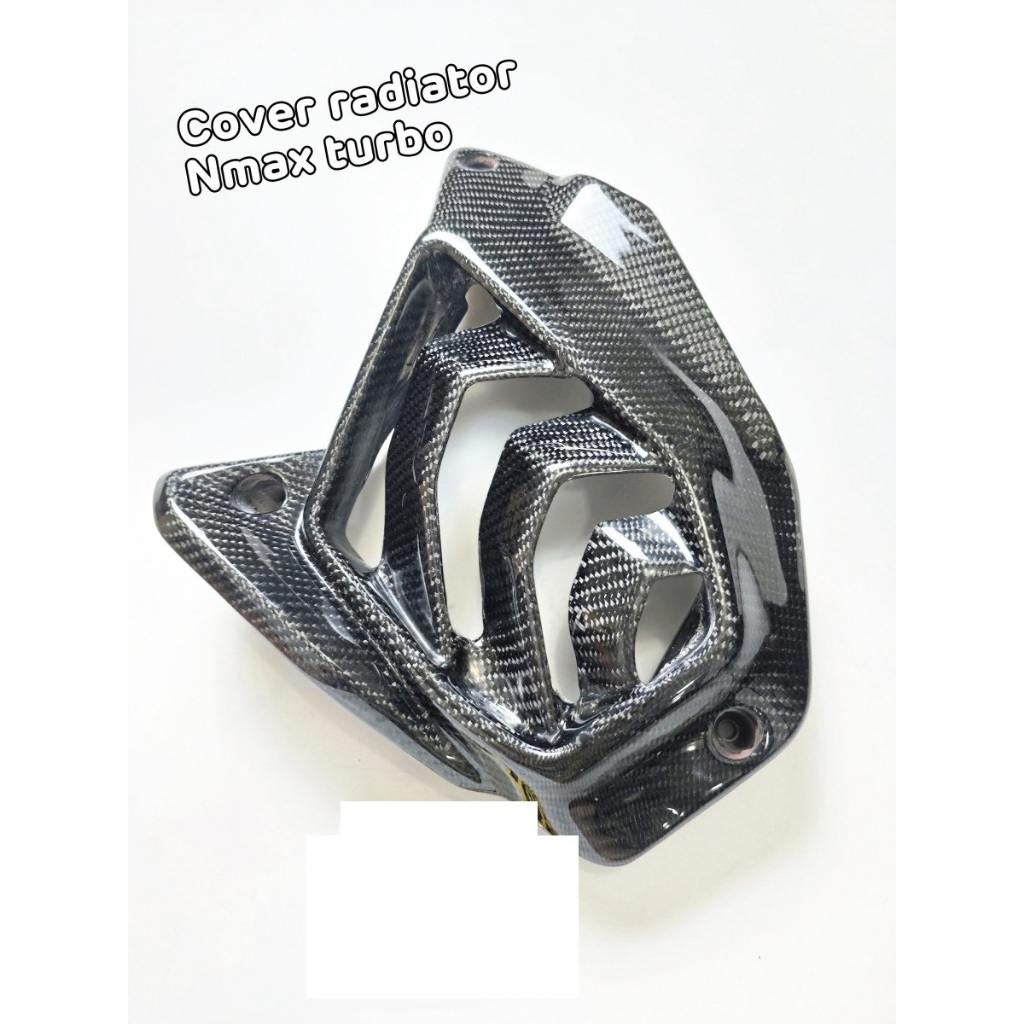 Jual Cover radiator nmax turbo carbon kevlar tutup radiator carbon ...