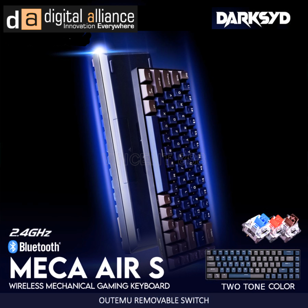 Jual Digital Alliance DA Meca Air S Wireless Layout 65% BT 2.4G Dual ...