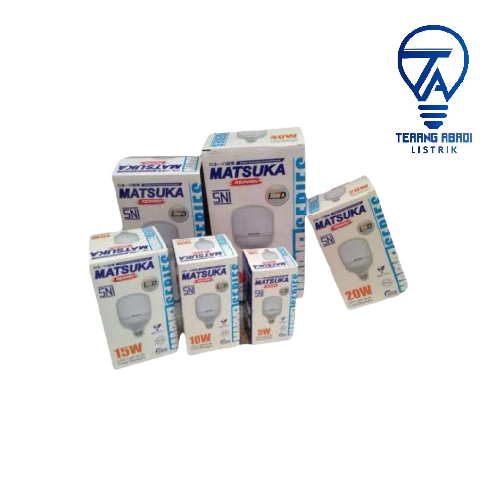 Jual LED MATSUKA MARVEL (BIRU) T BULB ECER | Shopee Indonesia