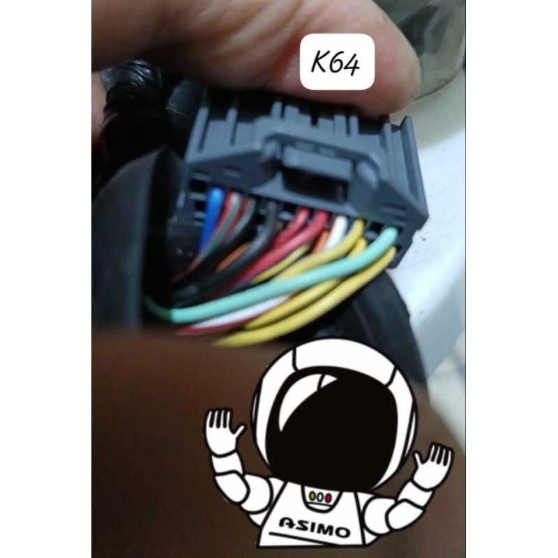 Jual soket speedometer pin 24 Original Honda all new CBR250RR K64 kabel ...