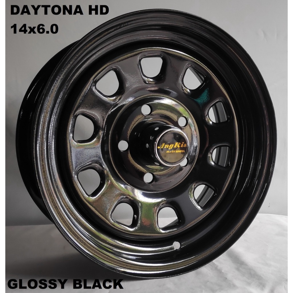 Jual Velg Besi Daytona HD 14x6.0 5H 114.3 ET+15 Ring 14 R14 Lebar 6 ...