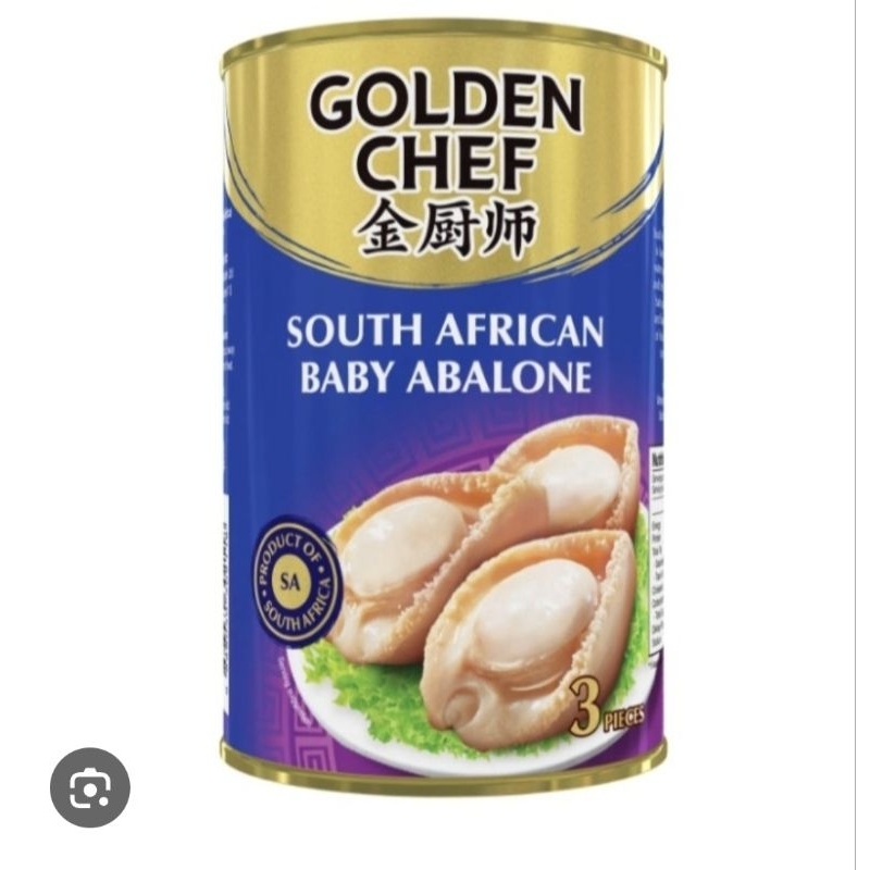 Jual Golden Chef South African Baby Abalone Isi 3Pcs HALAL | Shopee ...