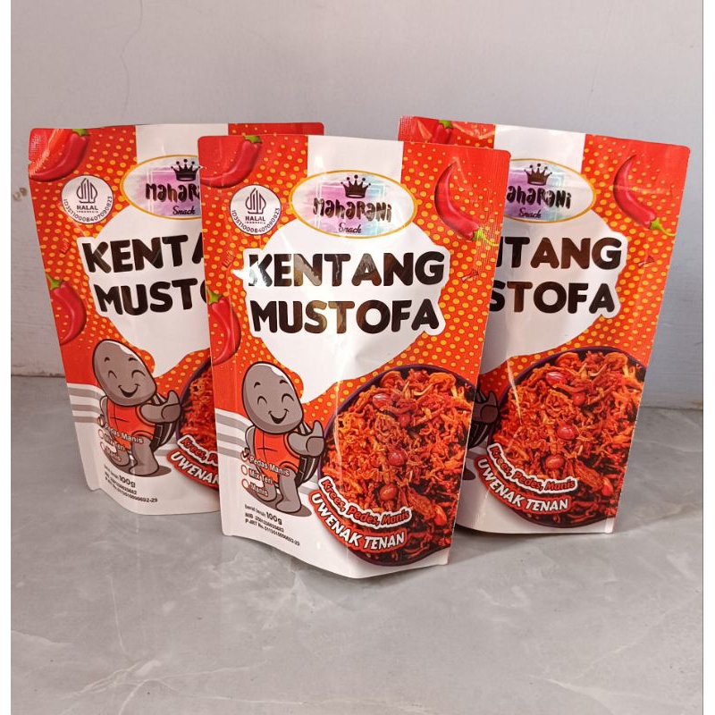 Jual KENTANG MUSTOFA Maharani snack Berat 100 Gram | Shopee Indonesia