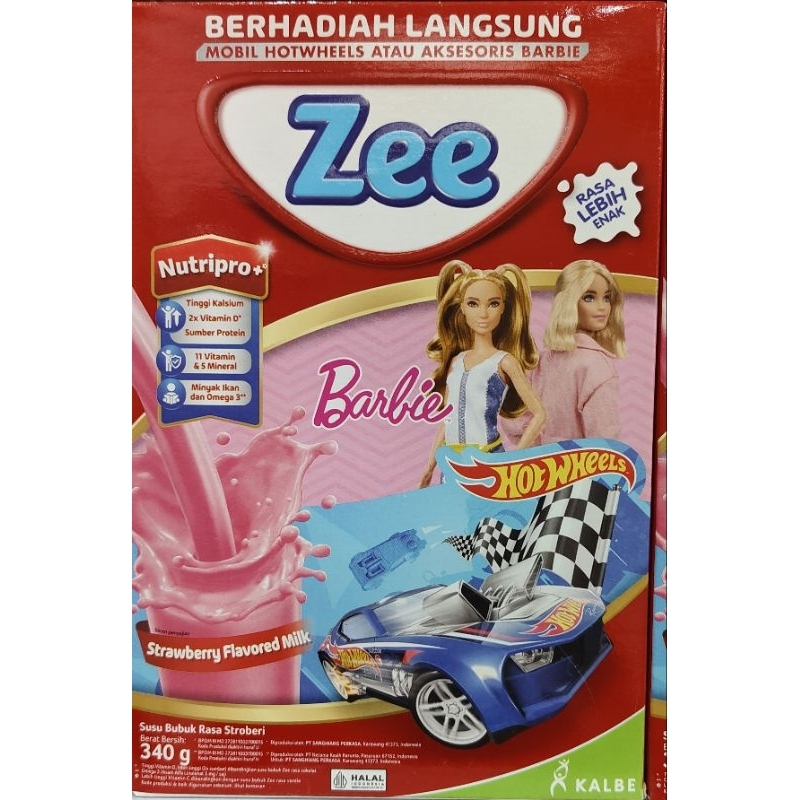 Jual Susu Zee Box Reguler Strawberry Hot Wheel 340gr | Shopee Indonesia