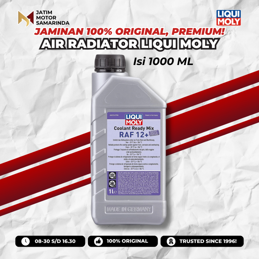 Jual LIQUI MOLY Radiator Coolant Ready Mix Air Radiator 1000 ML/ 1 LT ...