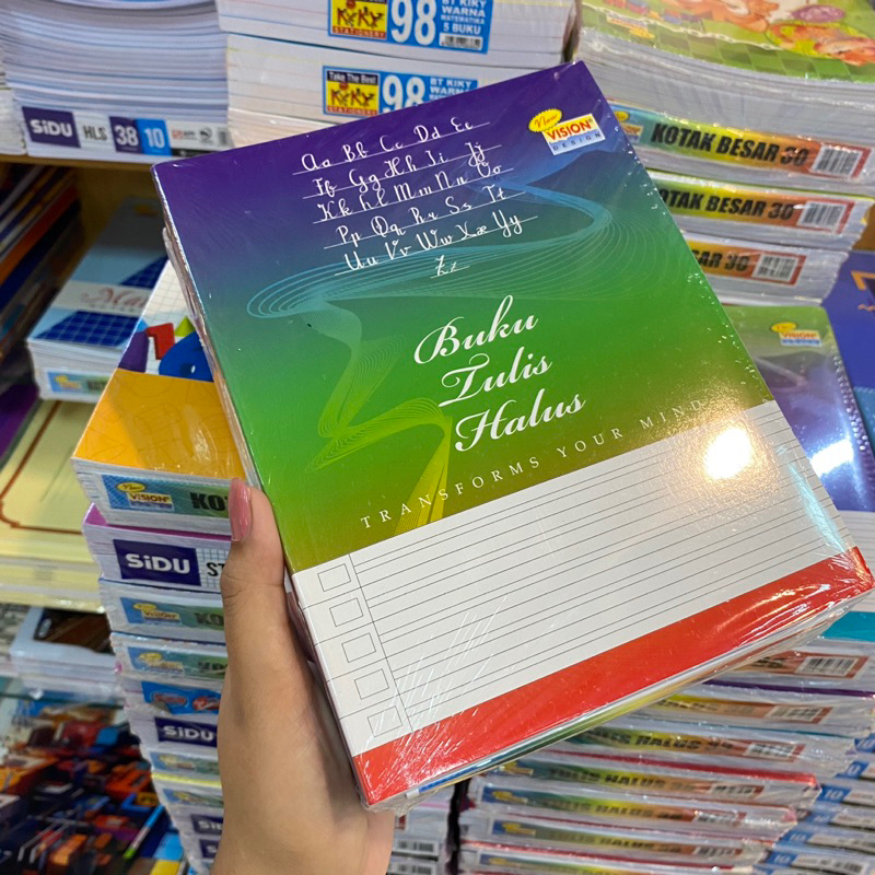 Jual BUKU TULIS HALUS SIDU 38 LEMBAR isi 10 buku | Shopee Indonesia