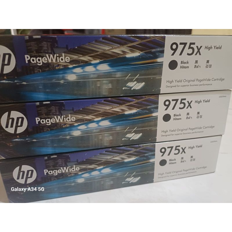 Jual HP 975 X BLACK ORIGINAL | Shopee Indonesia