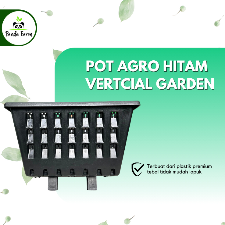 Jual POT Dinding Gantung Argo no 2 Hitam Panjang 24 cm - Tebal ...