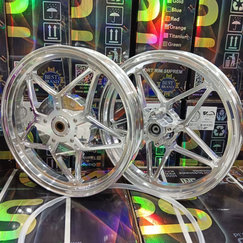 Jual VELG DND DELKEVIC X1 V Speed Vspeed X1R King Speed Bintang Ring 14 ...