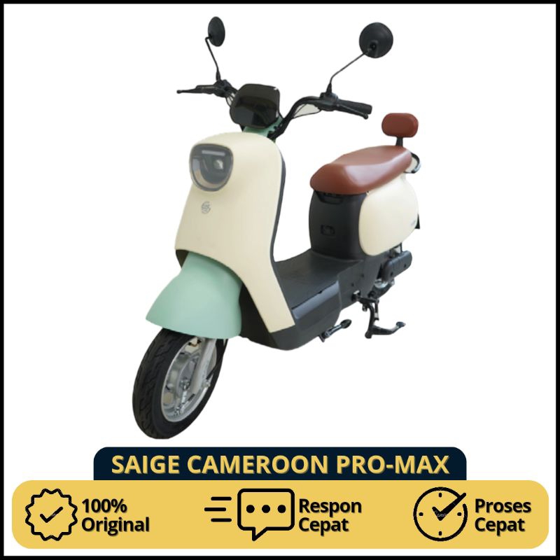 Jual SEPEDA LISTRIK SAIGE CAMEROON PRO-MAX 800 WATT GARANSI RESMI ...