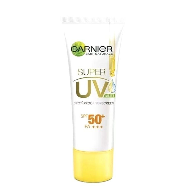 Jual garnier super uv matte spf50+ pa+++ 15ml | Shopee Indonesia